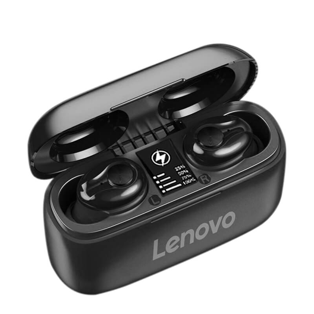 LENOVO HT18 TRUE WIRELESS 3D STEREO SOUND EARUDS - BLACK - NUMBER ONE ...