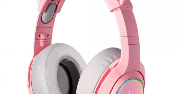 ONIKUMA K9 50MM DRIVERS ELITE STEREO GAMING HEADSET WITH CAT EARS FOR ...
