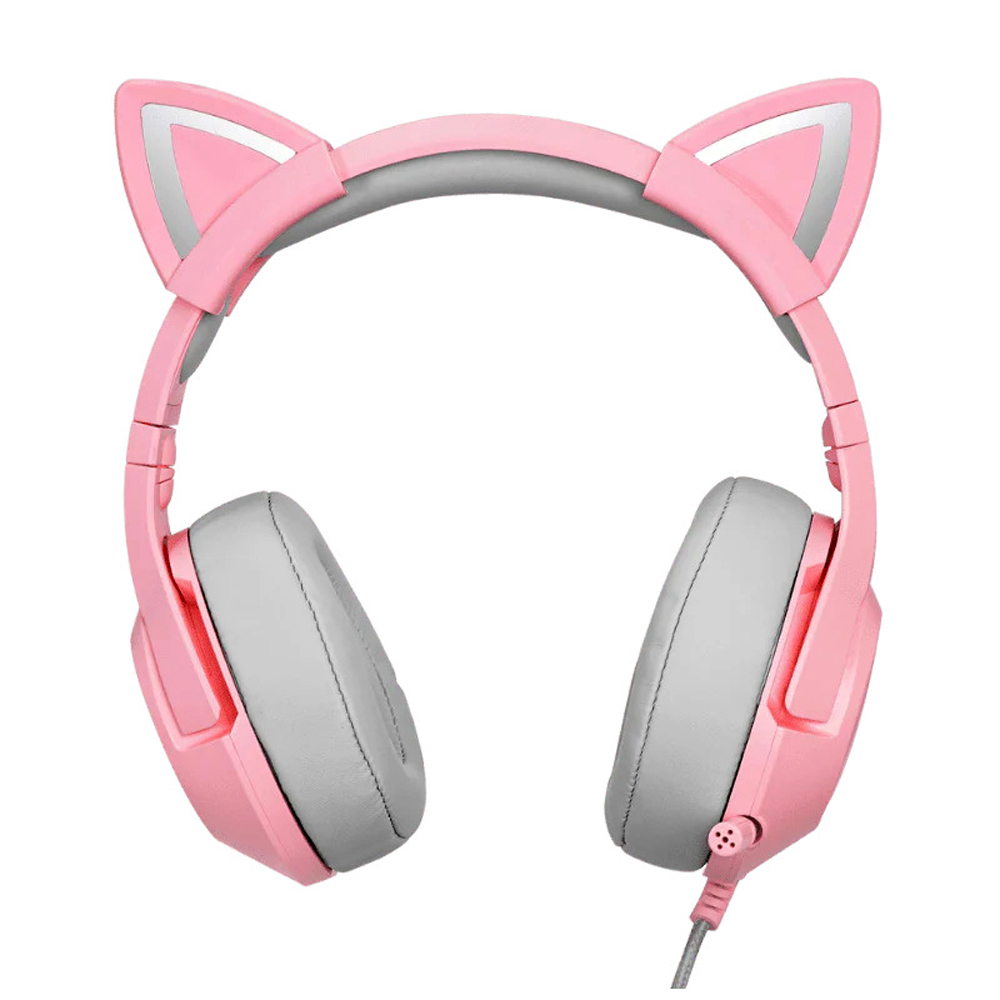 ONIKUMA K9 50MM DRIVERS ELITE STEREO GAMING HEADSET WITH CAT EARS FOR ...