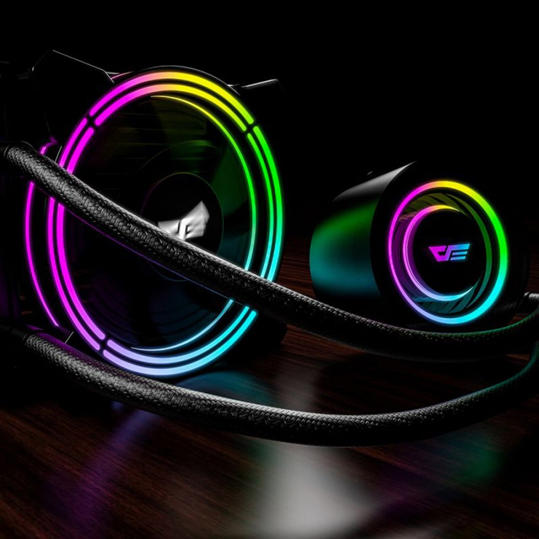 DARKFLASH SYMPHONY TR120 ARGB ALL-IN-ONE 120MM LIQUID CPU COOLER ...