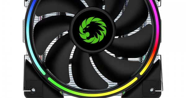 GAMMA 500 RAINBOW ARGB CPU COOLER 5 HEATPIPES 1 X 120MM ARGB FAN ...