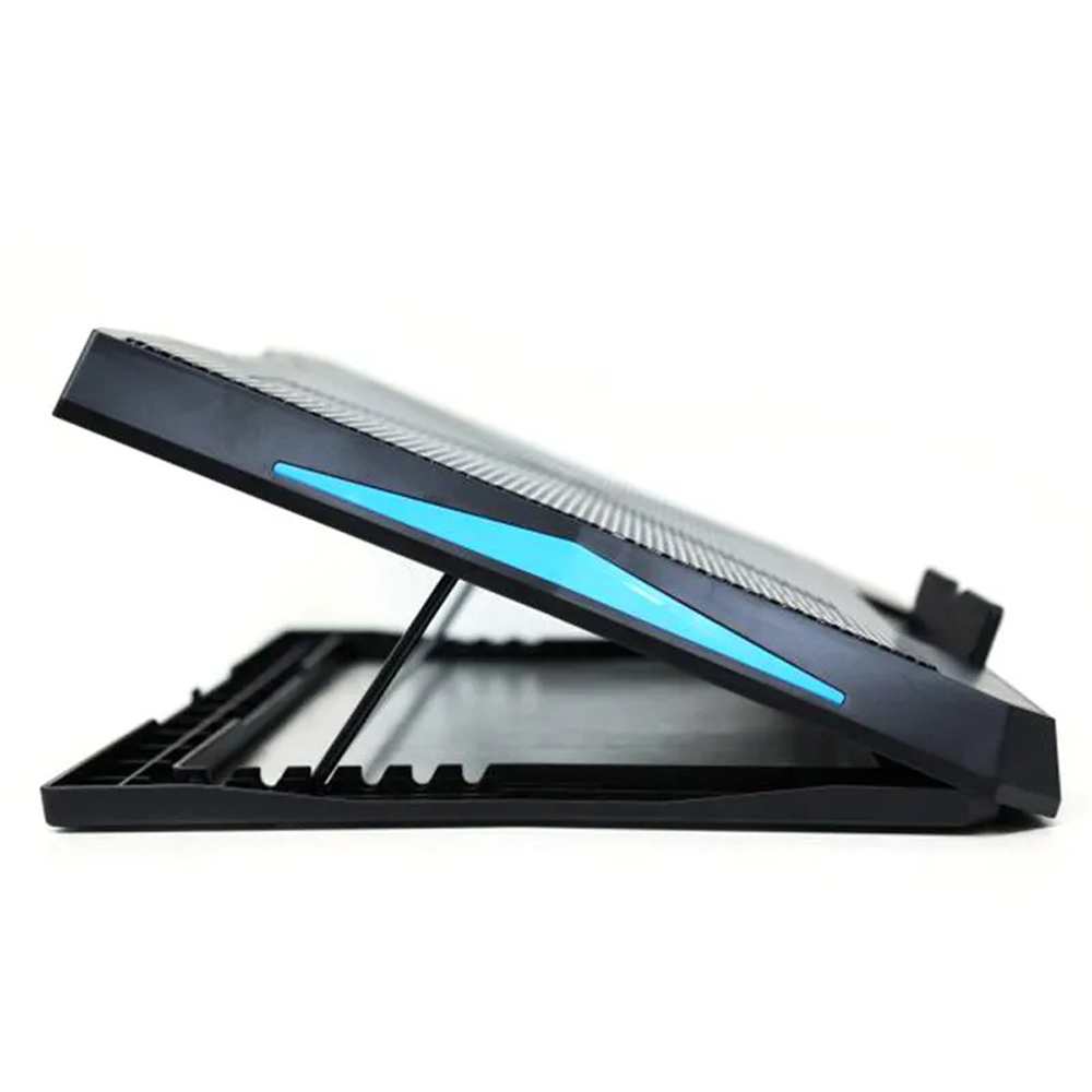 MCHOSE Q3 ADJUSTABLE DUAL USB LAPTOP COOLING PAD WITH SIX CORE QUIET ...