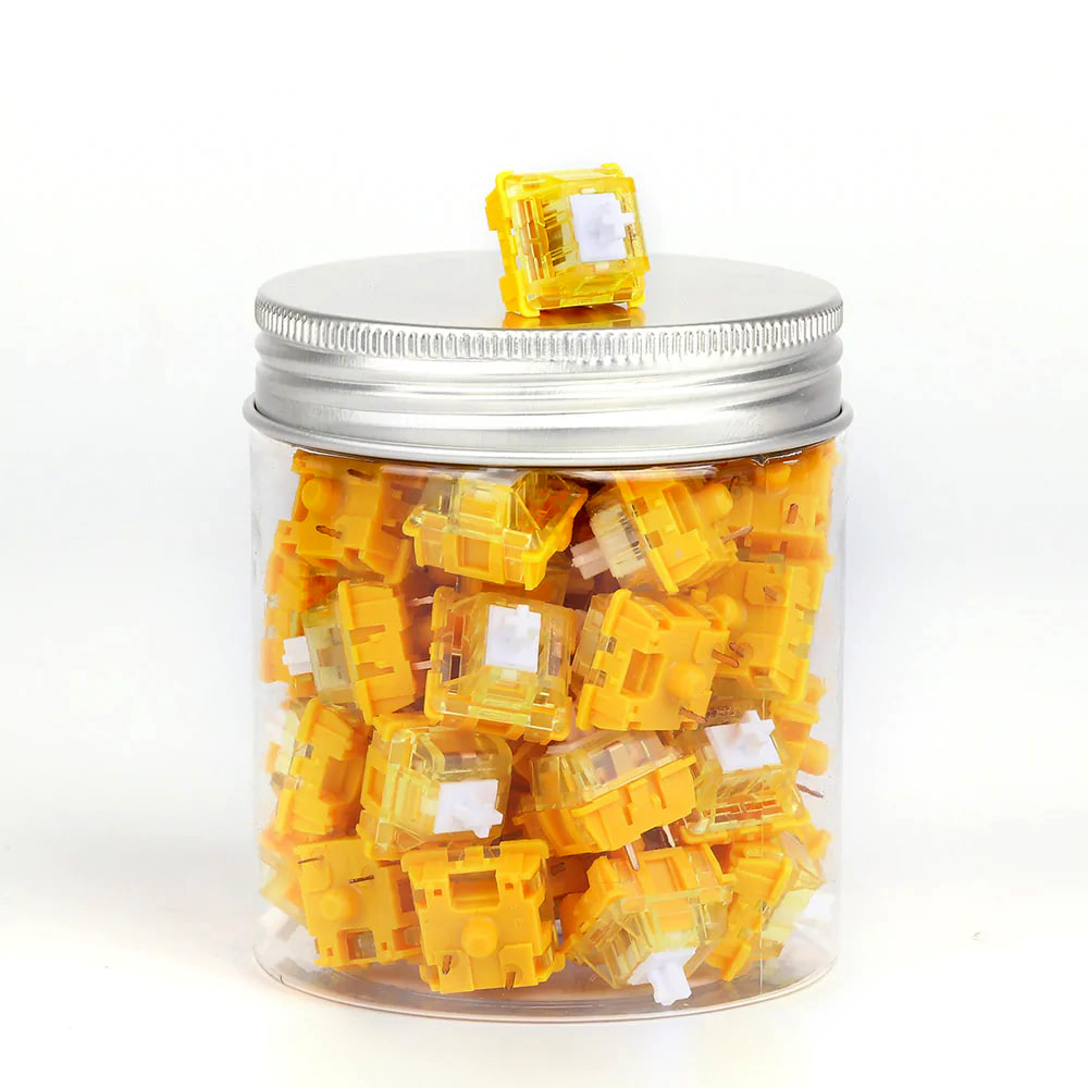 AJAZZ DICED FRUIT MECHANICAL KEYBOARD SWITCH 46 PIECES - BANANA NUMBER ...