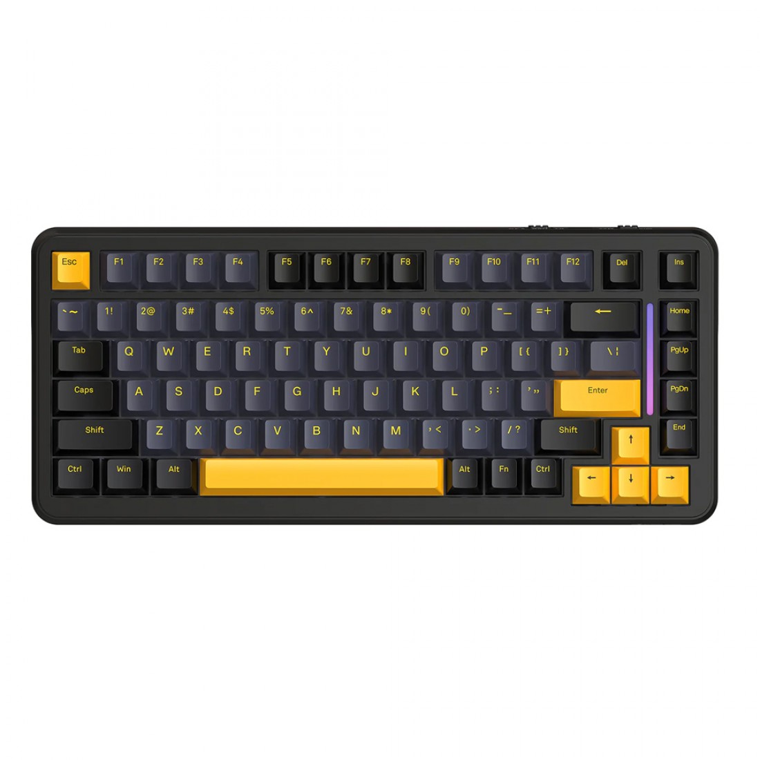 ATTACK SHARK M86 TRI MODE 75% PBT KEYCAP HOT SWAPPABLE BLUEBERRY SWITCH ...