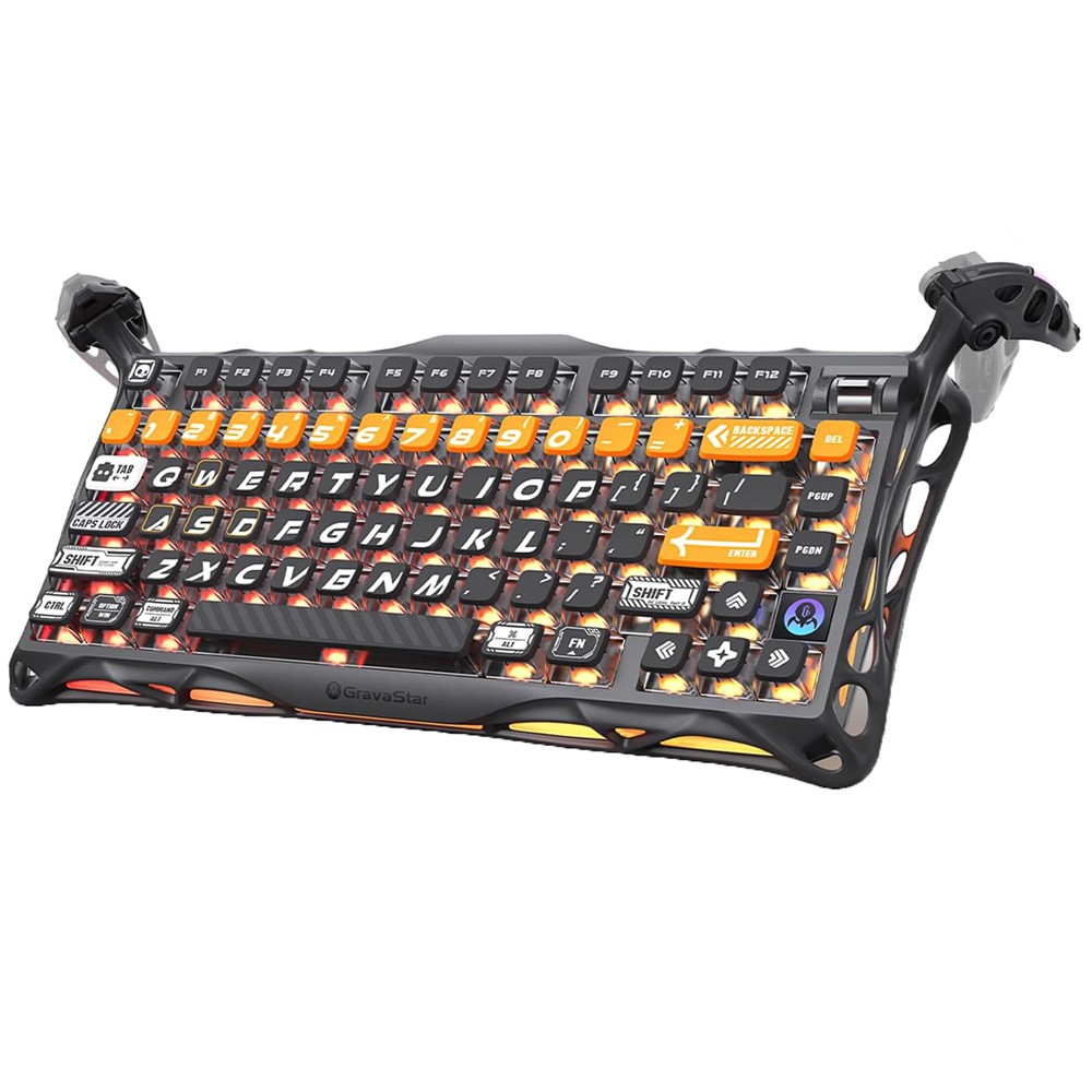 GRAVASTAR K1 PRO 75% HOT-SWAPPABLE KAILH SWITCHES DUAL RGB PUDDING ...