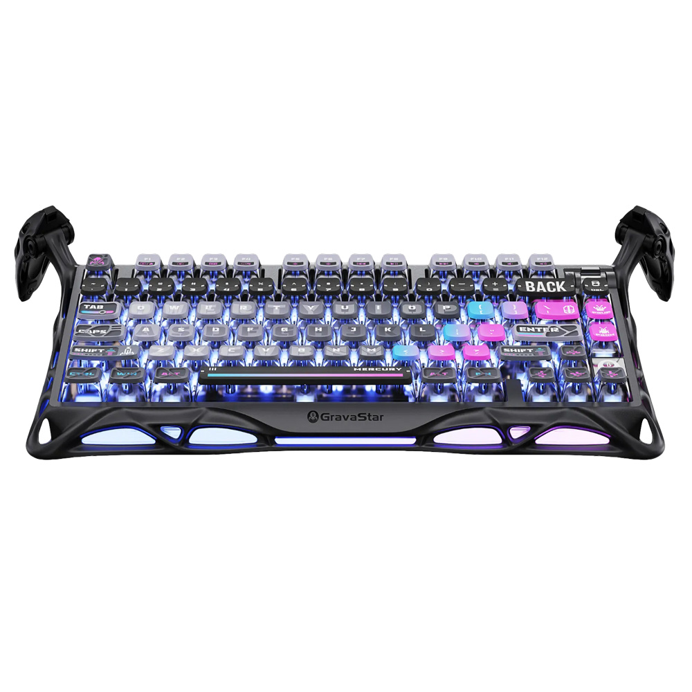 GRAVASTAR MERCURY K1 PRO CUSTOM COMPACT KEYBOARD WITH HOT-SWAP ...