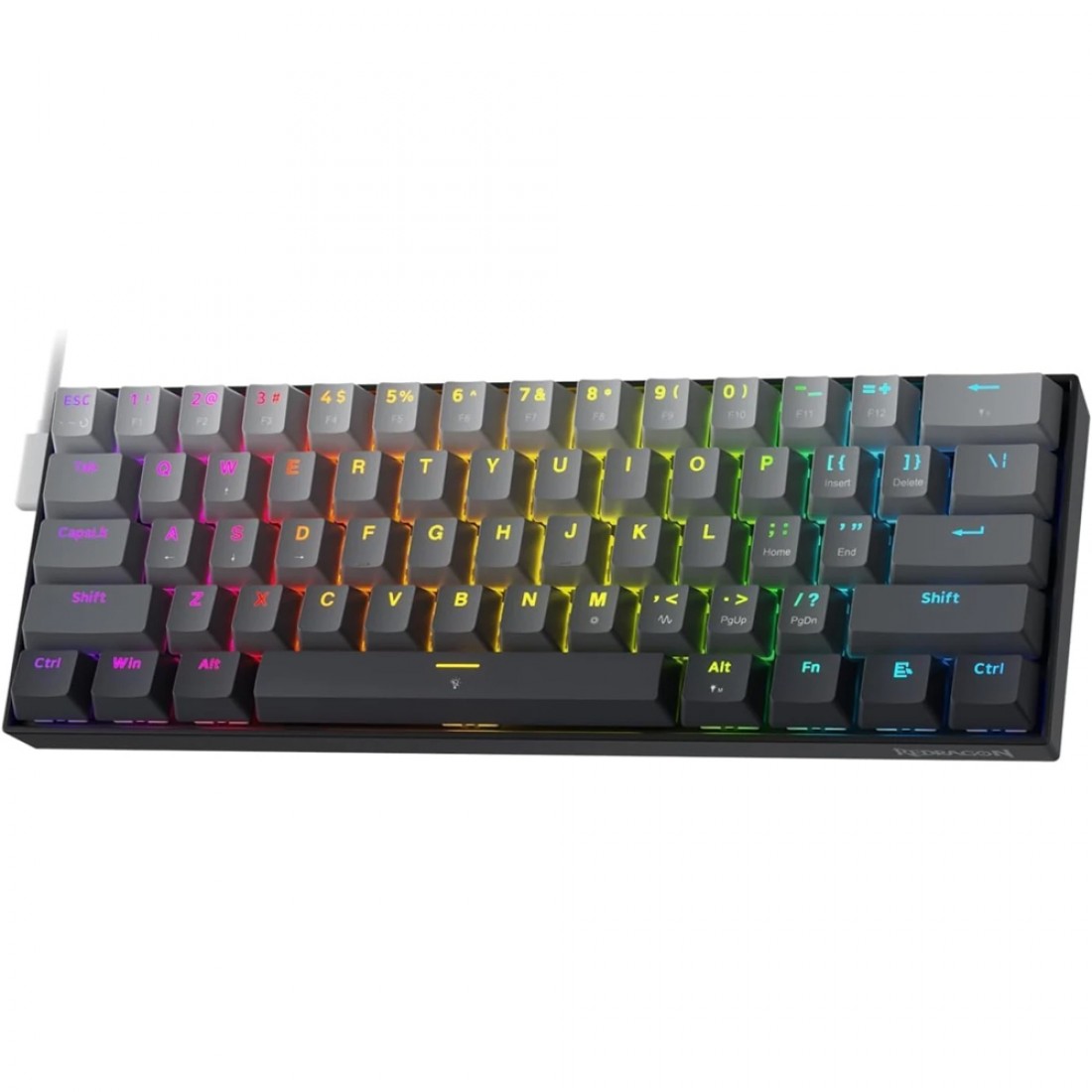 REDRAGON K617 FIZZ 60% WIRED RGB MAGNETIC SWITCH RAPID TRIGGER 8K ...
