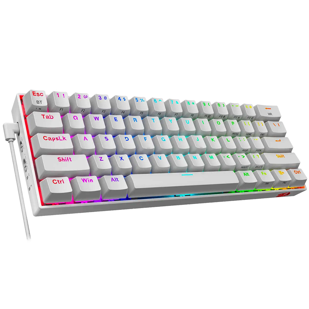 REDRAGON K530W RGB DRACONIC PRO 60% 61 KEYS WIRELESS 2.4GHZ/BT/WIRED ...