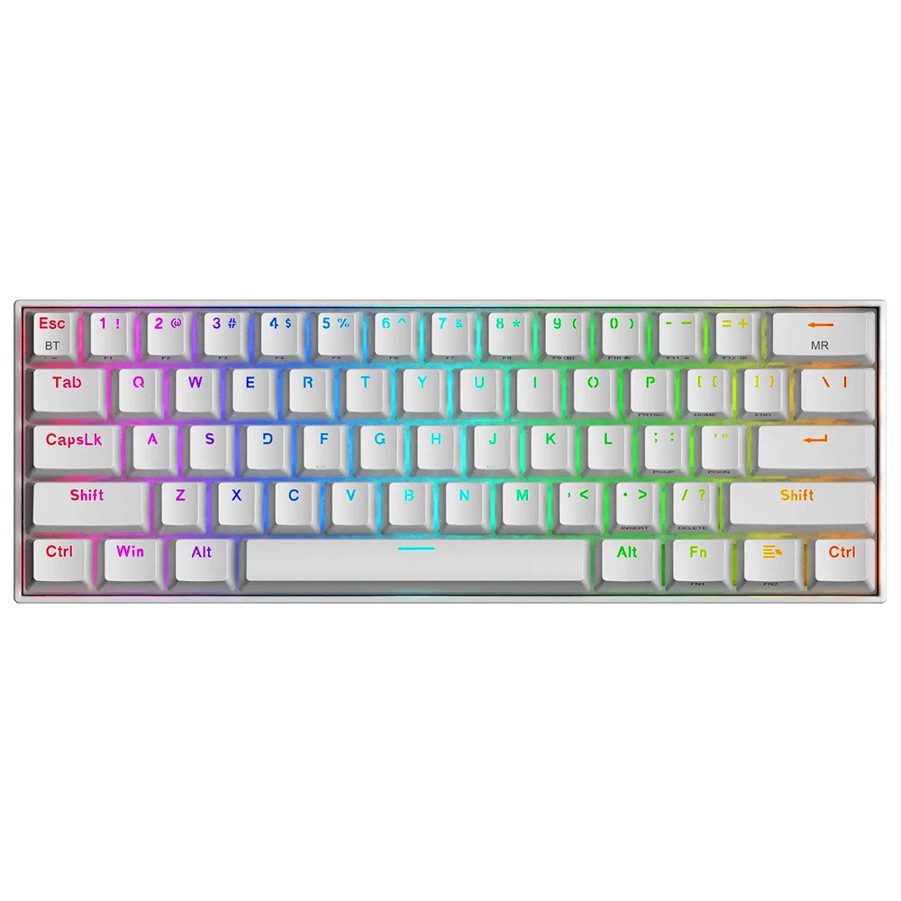 REDRAGON K530W RGB DRACONIC PRO 60% 61 KEYS WIRELESS 2.4GHZ/BT/WIRED ...