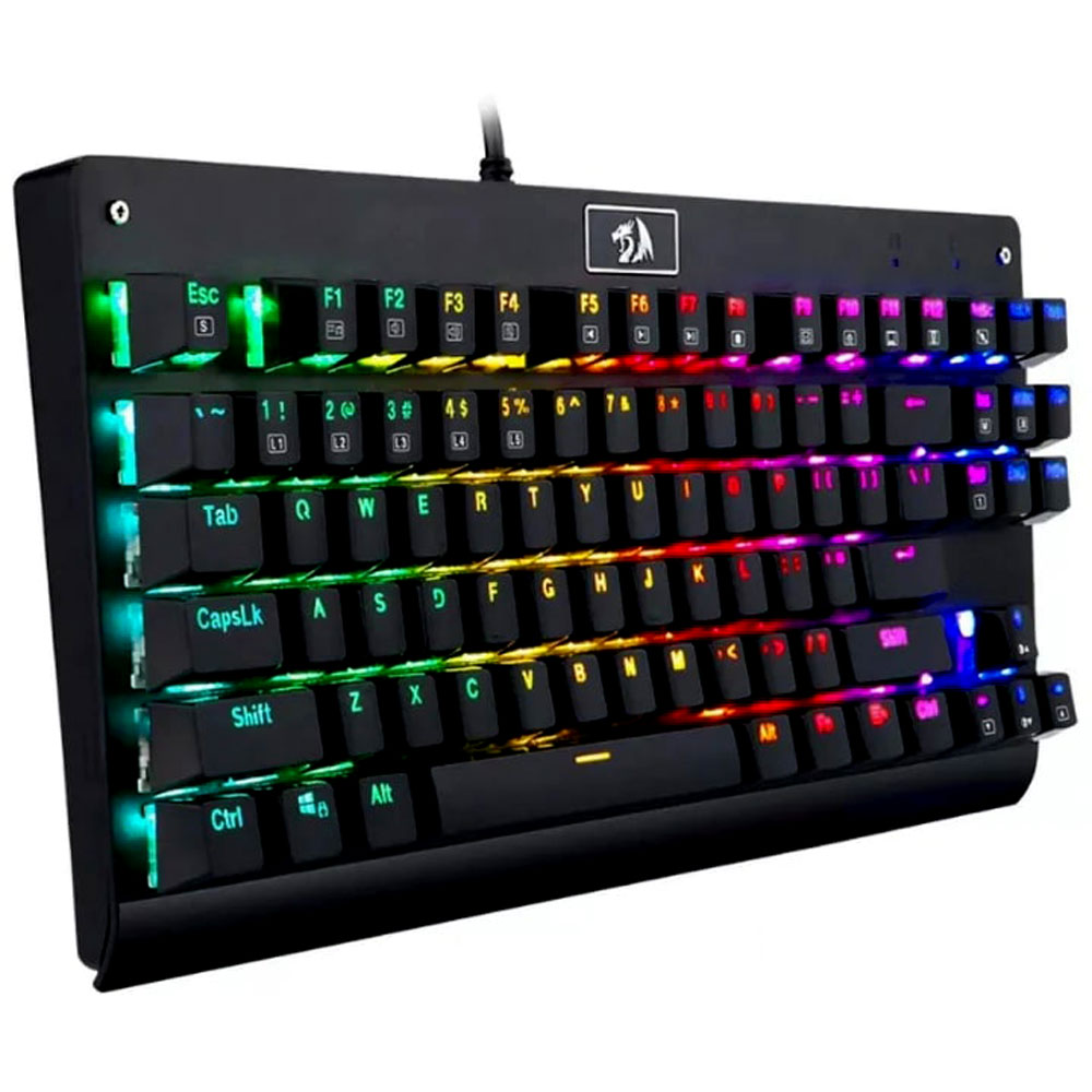 REDRAGON K568 V2 RGB DARK AVENGER WIRED 87 KEYS TKL MECHANICAL KEYBOARD ...
