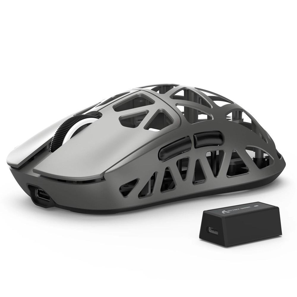 ATTACK SHARK R2 TRI MODE 2.4G BLUETOOTH 45G MAGNESIUM FRAME PAW3950 ...