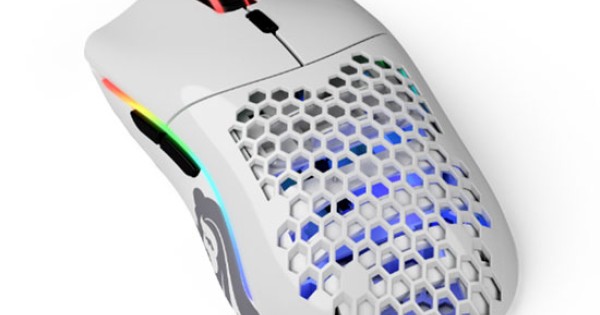 GLORIOUS GAMING MOUSE MODEL O GLOSSY WHITE