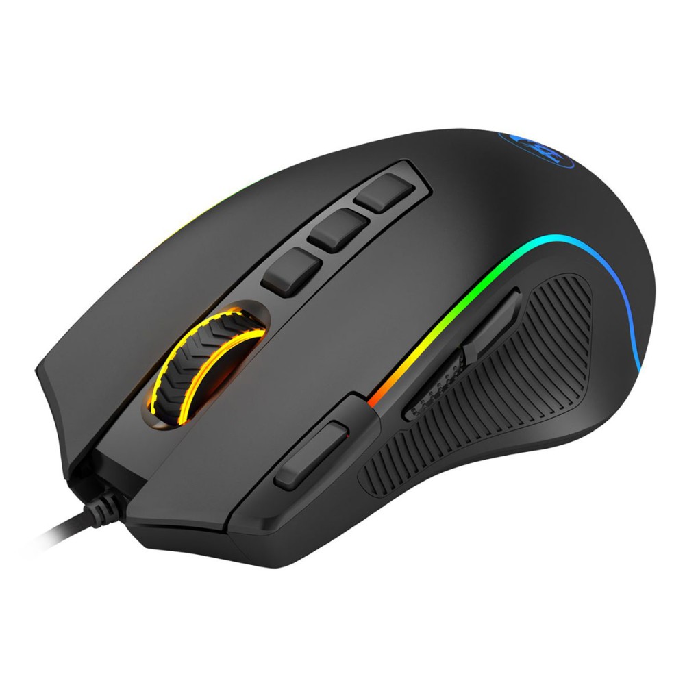 REDRAGON M612 RGB PREDATOR 8000 DPI WIRED OPTICAL GAMER MOUSE WITH 11 ...