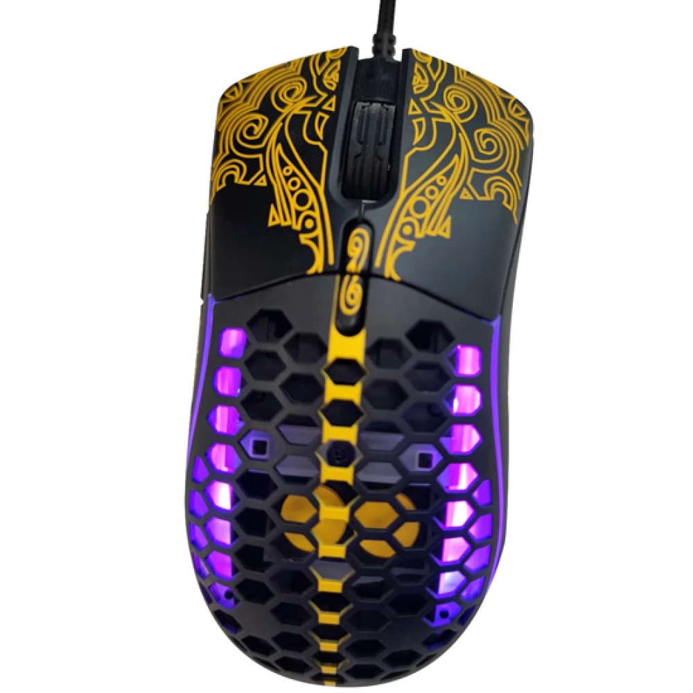 TWISTED MINDS COOL KNIGHT WIRED 12000 DPI RGB GAMING MOUSE