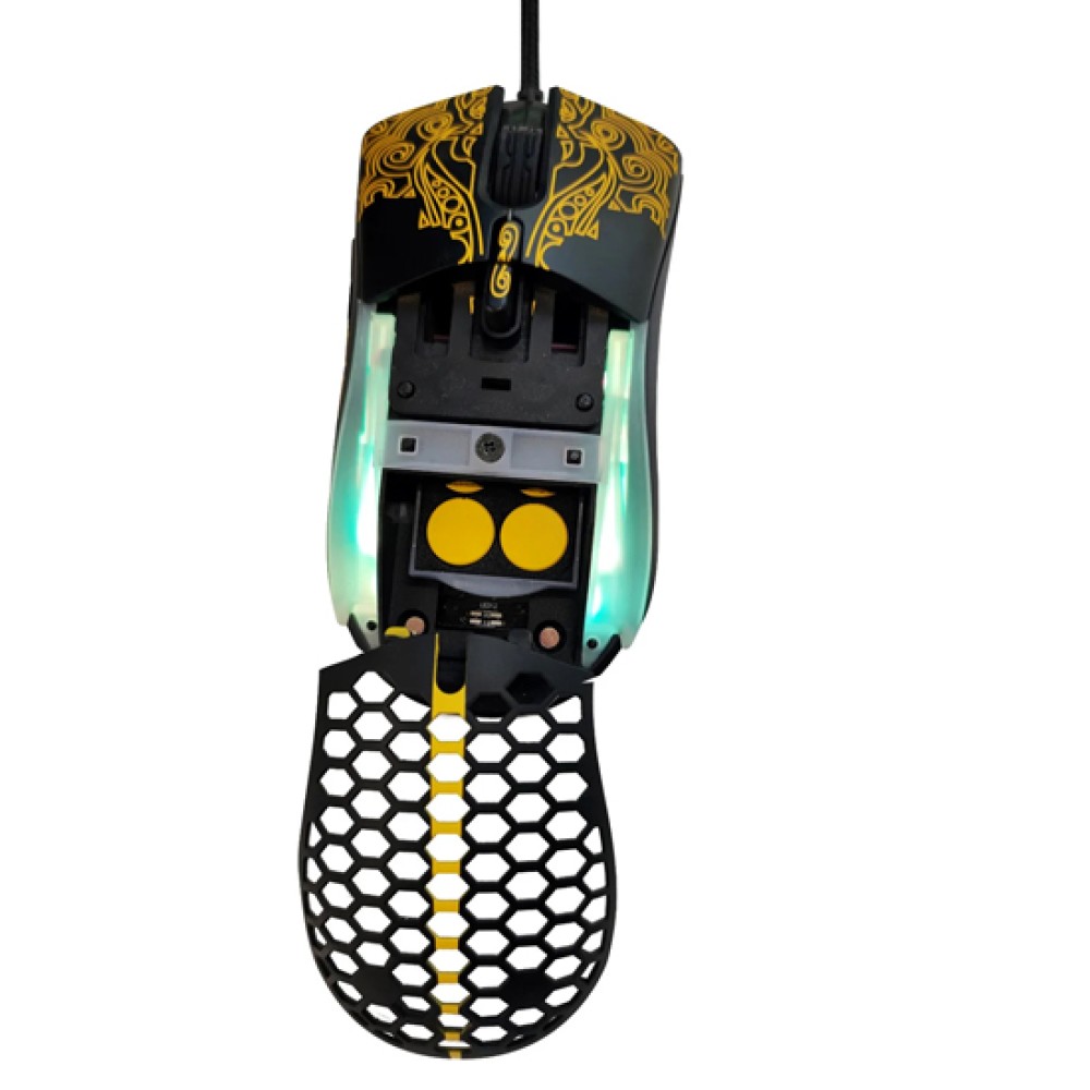 TWISTED MINDS COOL KNIGHT WIRED 12000 DPI RGB GAMING MOUSE
