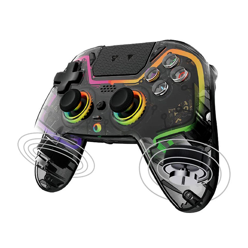 FANTECH NOVA PRO WIRELESS WGP14 V2 HALL EFFECT WITH COOL LIGHTS ATOMIC ...