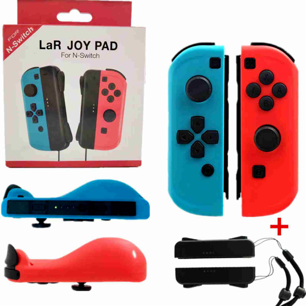 LAR JOY PAD FOR NINTENDO SWITCH TNS-1810 - NEON RED/NEON BLUE - NUMBER ...