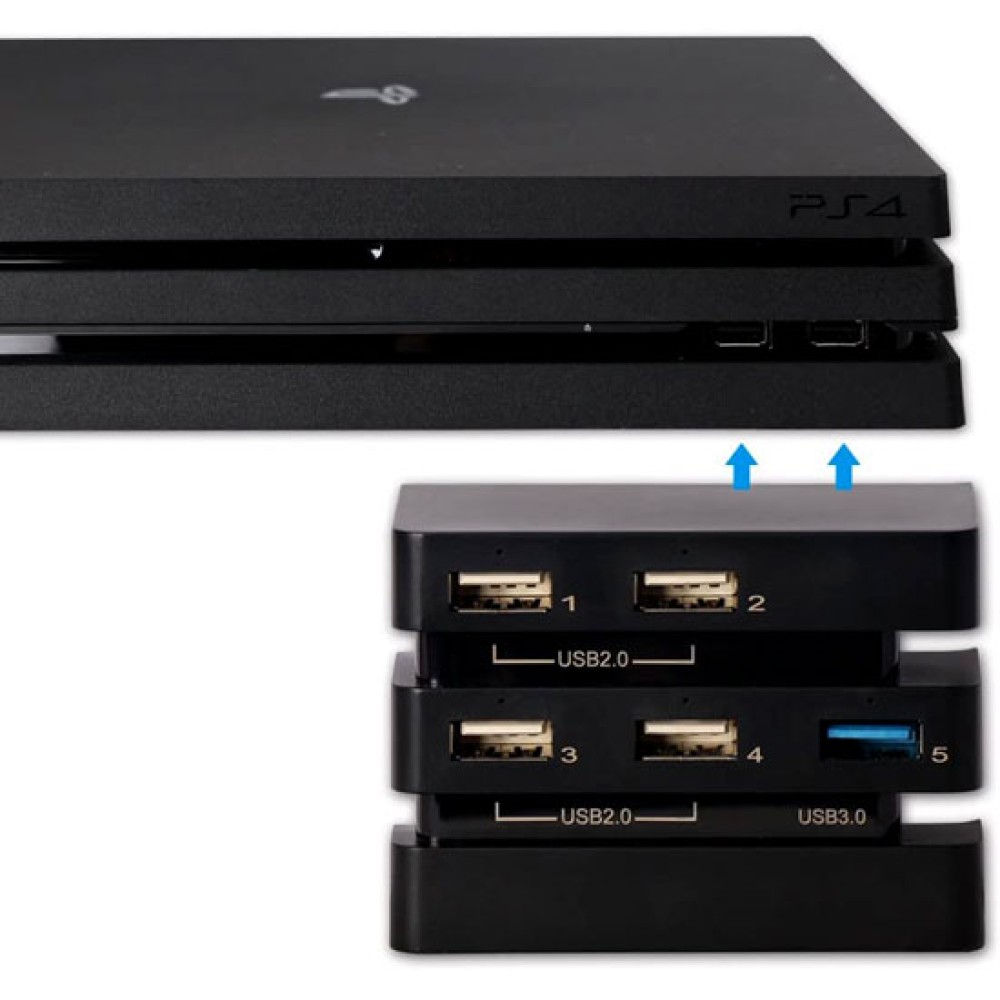 DOBE P4 PRO HUB FOR PS4 PRO GAMING CONSOLE