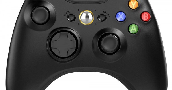 XBOX 360 2.4GHZ DOUBLE SHOCK PRECISE JOYSTICK WIRELESS CONTROLLER ...